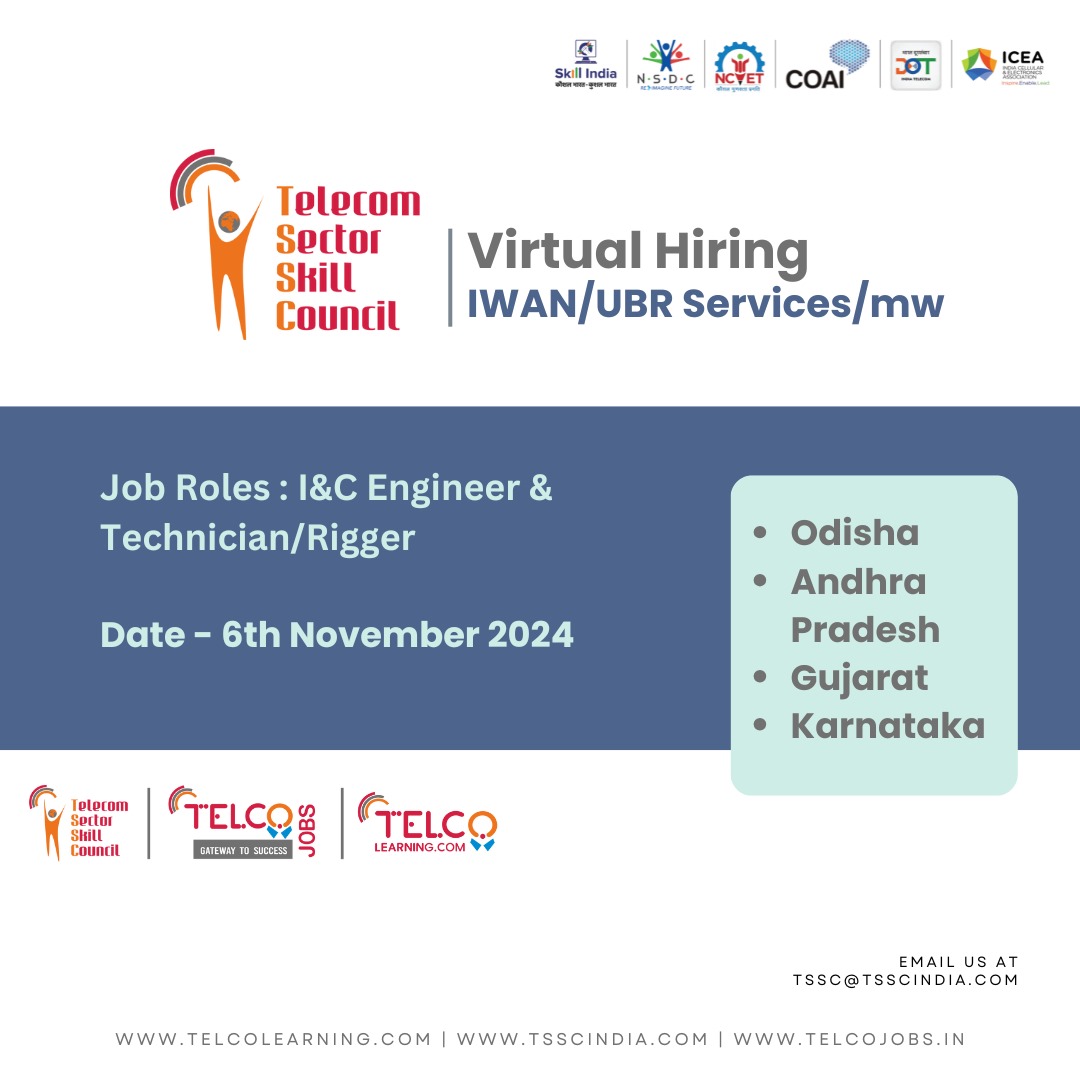 TelcoJobs | Telecom Sector Skill Council
